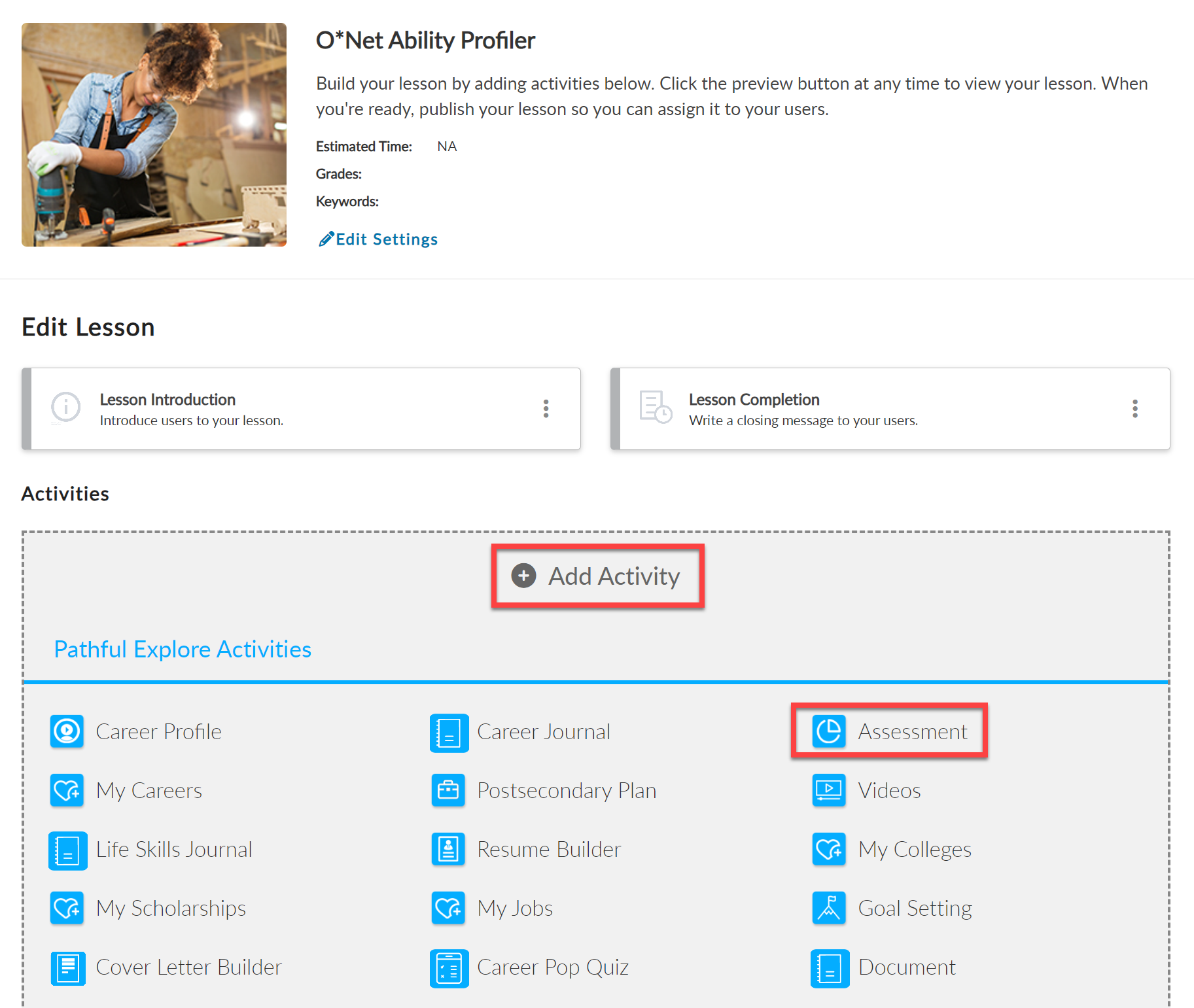 O*Net Ability Profiler with Testing Accommodations